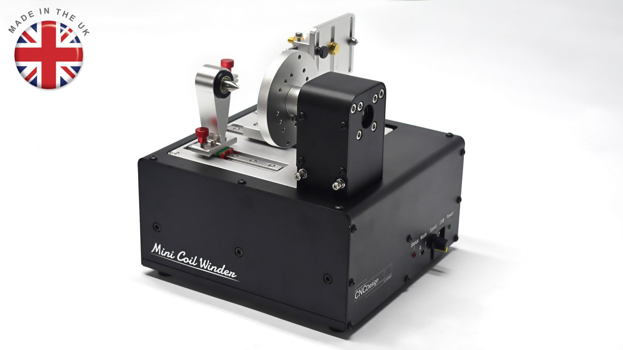 CNC Guitar Pickup Mini Coil Winder - MK6 - CNC Design Ltd