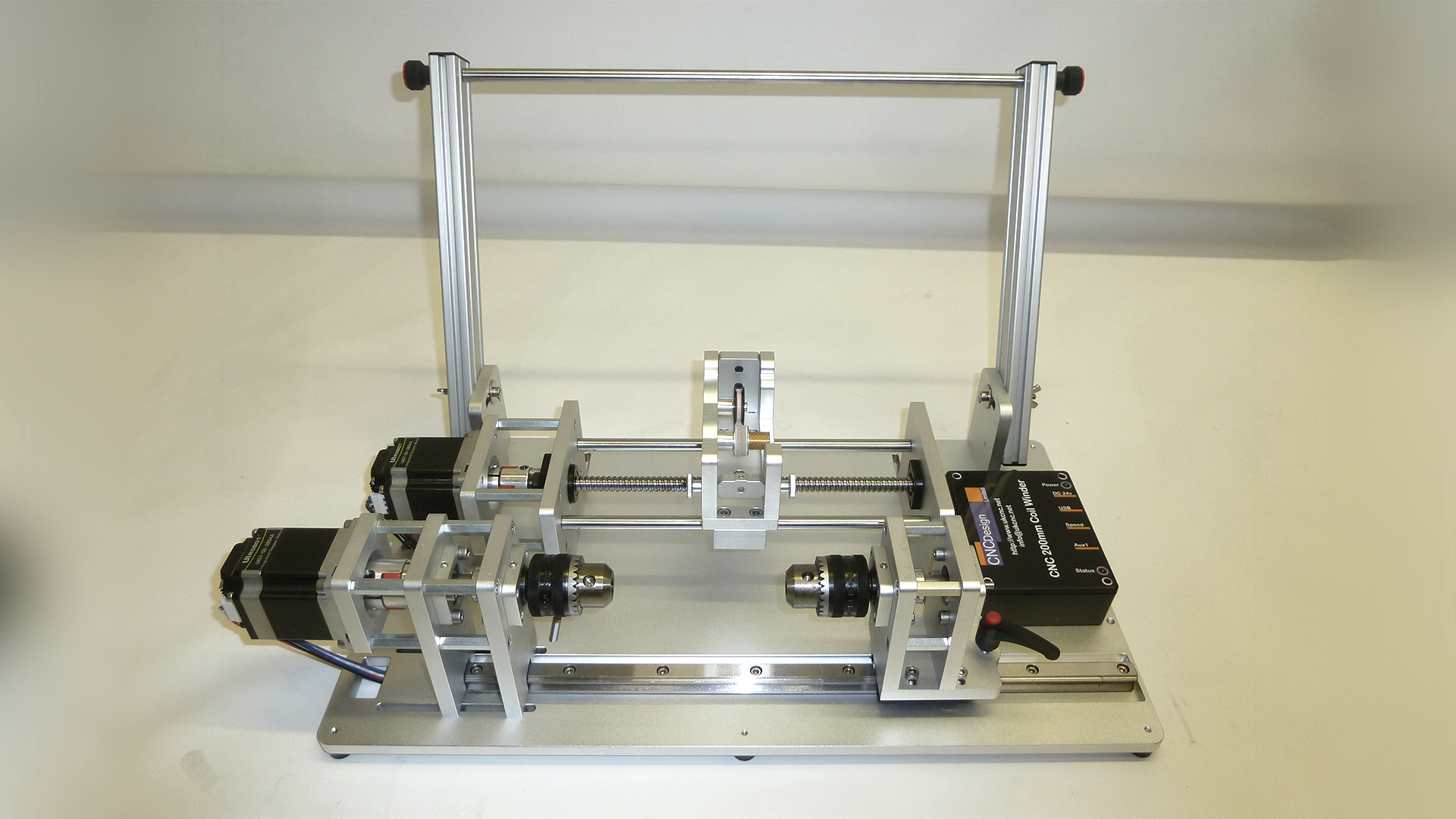 200mm Coil Winding Machine - CNC Design Ltd